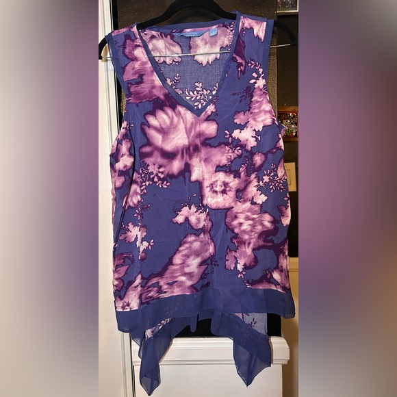 Simply Vera Vera Wang | Tops | Simply Vera Vera Wang Purple And Pink ...